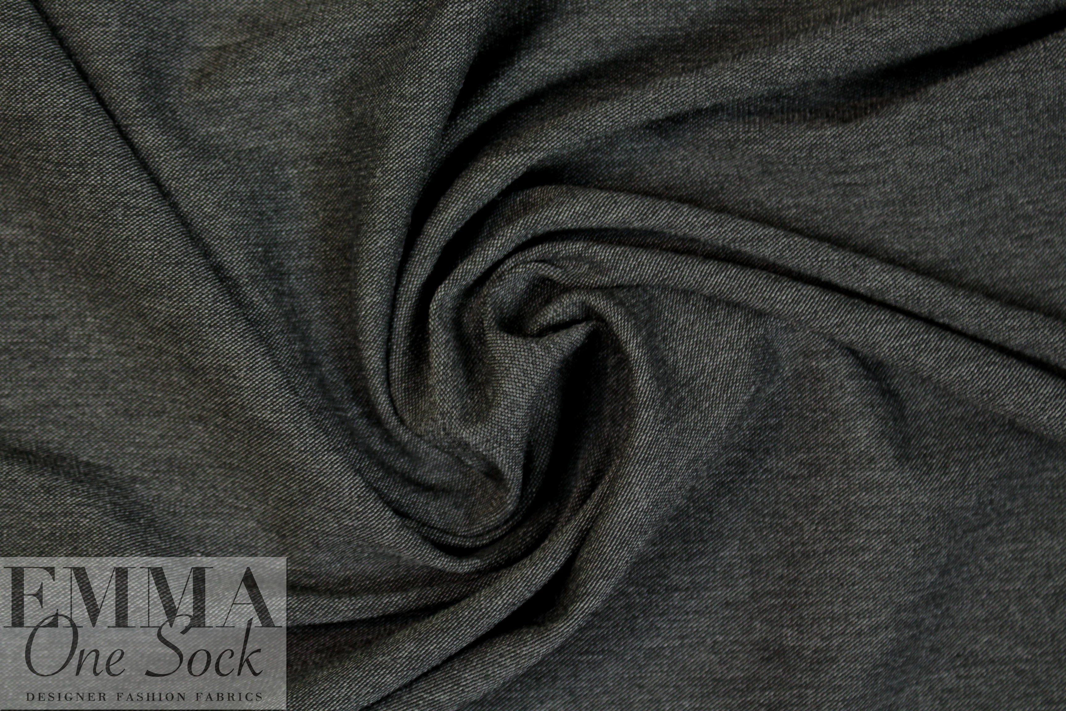 Dress to Ki11 vertical stretch denim-look woven – EOS Fabrics