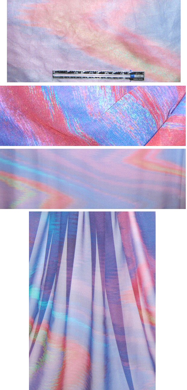 Sun0 'miss0ni-magnified' stretch silk chiffon .875 yds – EOS Fabrics