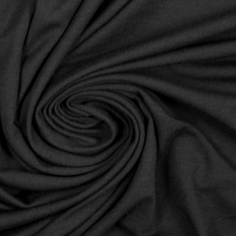'movement' black/white viscose crepe woven, Oeko-Tex – EOS Fabrics