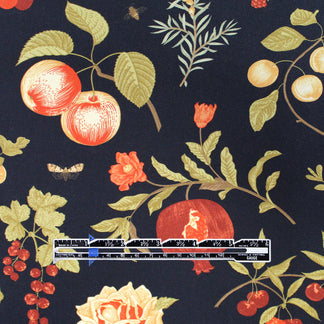 'fruit fable' drapey viscose twill from EOSFabrics.com – EOS Fabrics